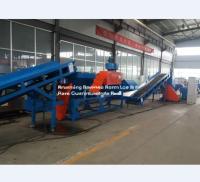 China 100kg/H PET Bottle Delabelling Crushing Washing Recycling Line for Plastic Flakes for sale