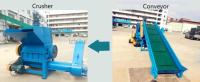 China 100kg/H PET Bottle Delabelling Crushing Washing Recycling Line for Plastic Flakes for sale