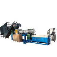 China Plastic Film Recycling Pelletizing Machine Single Screw 500 kg/h Output for sale