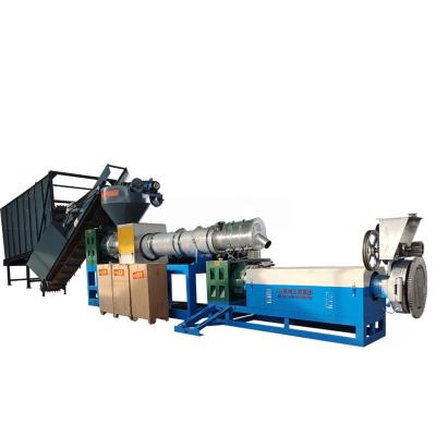 China Plastic Film Recycling Pelletizing Machine Single Screw 500 kg/h Output for sale