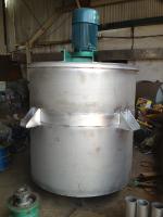 China 15 kW Chemical Paint Mixing Agitator Tank 500L 10000L Stainless Steel Industrial Blending for sale