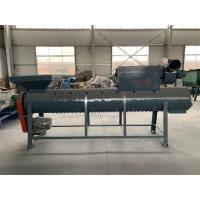 China PET Bottle Recycling Line 1000kg/h for Label Removal Crushing Washing Drying for sale