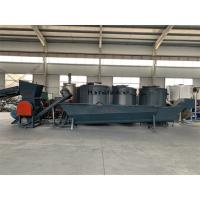 China PET Bottle Recycling Line 1000kg/h for Label Removal Crushing Washing Drying for sale