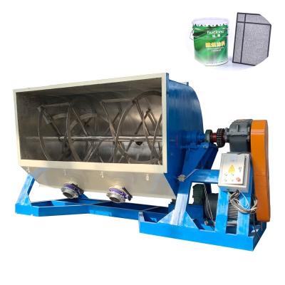 China Horizontal Lacquer Making Machine 300-10000L Chemical Mixer with 1-36 RPM Spindle Speed for sale