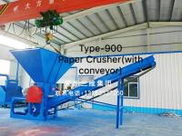 China 15kw Waste Plastic Crusher Machine For Energy Mining Plastic Bottles Crusher Drawing for sale