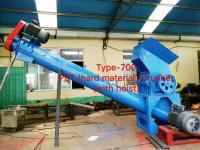 China 15kw Waste Plastic Crusher Machine For Energy Mining Plastic Bottles Crusher Drawing for sale
