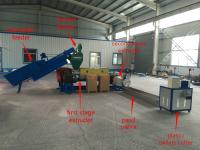 China High- PP PE Film Recycling Plastic Pelletizer Machine for Customer Required Voltage for sale