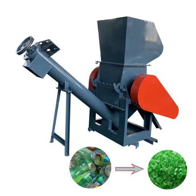 China 65Mn2Si Blades PET Bottle Crushing Machine 2500kg/H Capacity Plastic Crusher for sale