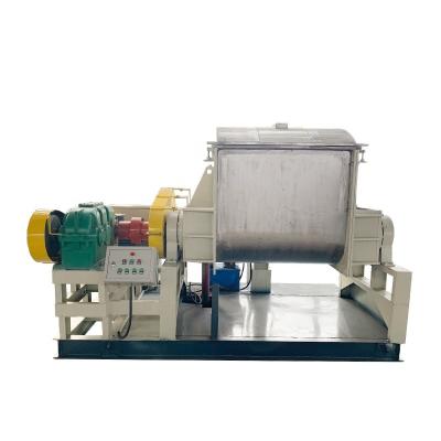 China Stainless Steel Rubber Kneader Mixer 5L to 2000L Manual or Hydraulic Batch Feeder for sale