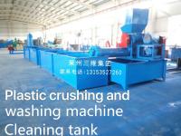 China PP PE Film Washing Recycling Machine 500-2500kg/H Output Plastic Woven Bag Crushing Washing Drying Line for sale
