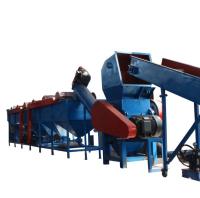 China Mini Plastic Recycling Machine Crushing Washing Drying Line 600kg/h for PP PE Film for sale