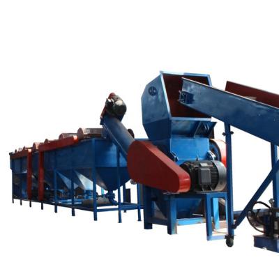 China Mini Plastic Recycling Machine Crushing Washing Drying Line 600kg/h for PP PE Film for sale