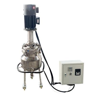 China 500L Stainless Steel Chemical CSTR Reactor with Ball Valve Discharge 36kW Heating for sale