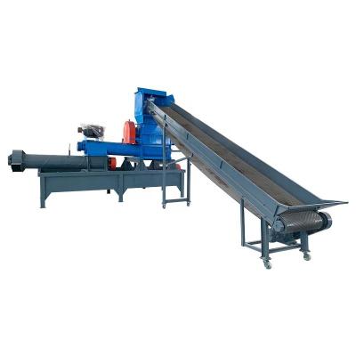 China Industrial Plastic Crushing and Washing Machine 600kg/h 30kw for PE PP Bottles for sale