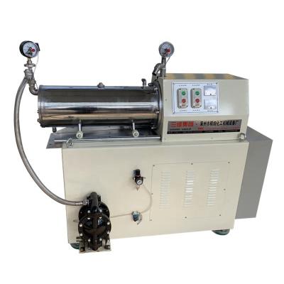 China Horizontal Bead Sand Mill Grinding Machine 10L to 100L 10-20um Fineness for Paint Ink Dye for sale