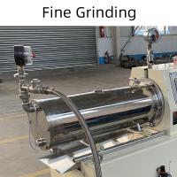 China Horizontal Bead Sand Mill Grinding Machine 10L to 100L 10-20um Fineness for Paint Ink Dye for sale