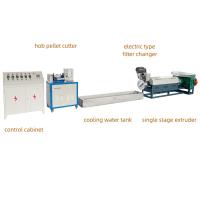 China Plastic Pellet Making Extruder Recycle Plastic Pelletizer Machine For Pp Pe for sale