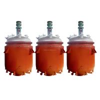 China 1000L PTFE Lined Electric Heating Jacket Reactor for Continuous Stirred Tank Reaction for sale