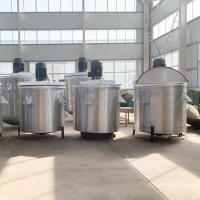 China Industrial Liquid Dispersing Mixing Tank 1000L 1440rpm Stainless Steel for sale