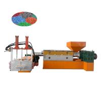 China Recycled PP PE Film Plastic Recycling Machine 150kg/h to 350kg/h Double Stage Granulator for sale