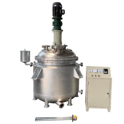 China 1000L Continuous Stirred Tank Reactor Resin Reaction Kettle 4KW Mixing for sale