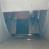 China PET Flakes Film Plastic Horizontal Dryer Drying Machine 500kg/h for Recycling Line for sale