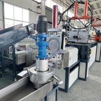 China LDPE HDPE Water Ring Cutting Plastic Pelletizer Machines Recycling Pelletizer for sale