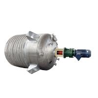 China 10000L Stainless Steel Limpet Coil Reactor Tank Vessel SS304 15kW Mixer for sale