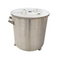China Stainless Steel Movable Storage Tank 100L to 2000L with 2mm Thickness for sale