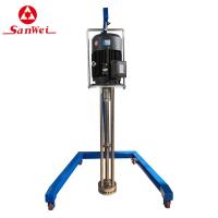 China Motor Core Components High Shear Dispersing Emulsifier Homogenizer Cosmetic Emulsifier Mixer Prices for sale