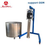 China Motor Core Components High Shear Dispersing Emulsifier Homogenizer Cosmetic Emulsifier Mixer Prices for sale