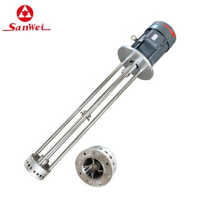 China Industrial Homogenizer Mixer 2.2-22kW 100-1000L for Mayonnaise Epoxy Emulsification for sale
