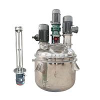 China 300L 1000L Electric Heating Agitator Emulsifier Chemical Mixing Tank SS304 for sale