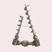 China Stainless Steel Conical Screw Mixer 500L 3kw Twin Screw Laboratory Mixer for sale