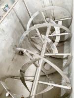 China Horizontal Feed Mixer 1000L Double Helical Ribbon for Food Powder and Animal Feed for sale