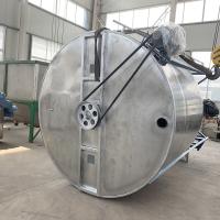 China 1000kg Vertical Plastic Powder Mixer Machine 4KW Auger Feed Blender for Chemical Building Materials for sale