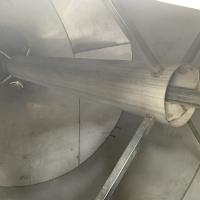 China 1000kg Vertical Plastic Powder Mixer Machine 4KW Auger Feed Blender for Chemical Building Materials for sale