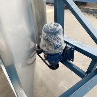 China Max. Loading Volume of 6000 L SUS304 Vertical Type Plastic Screw Ribbon Mixer Machine for sale