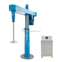 China Twin Shaft Paint Disperser Hydraulic Lift Agitator Mixing Machine 30kw 2000kg for sale
