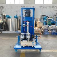 China 4KW Lab Chemical Electric Stirrer Mixer 50kg Capacity Pneumatic Lifting 0-1440 RPM for sale