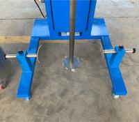 China 4KW Lab Chemical Electric Stirrer Mixer 50kg Capacity Pneumatic Lifting 0-1440 RPM for sale