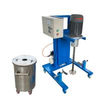 China 4KW Lab Chemical Electric Stirrer Mixer 50kg Capacity Pneumatic Lifting 0-1440 RPM for sale