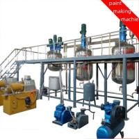 China 22KW Paint Dispersion Machine 1000kg Capacity Hydraulic Lift Paint Production Line for sale