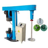 China 22KW High Speed Paint Disperser Mixer 1500rpm Hydraulic Lift for Coatings Inks for sale