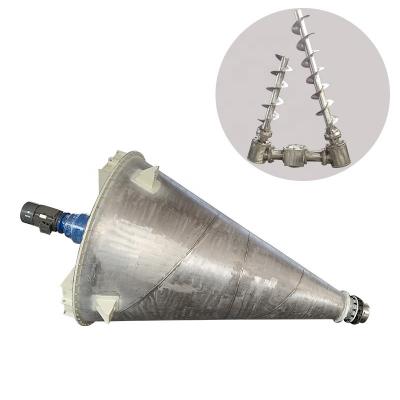 China Conical Nauta Mixer Vertical Conical Screw Blender Mixer 500L to 10000L for Industrial Powder Mixing for sale