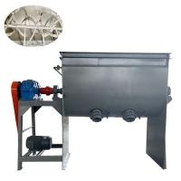 China 1600kg Horizontal Ribbon Blender Powder Mixer for Manure Fertilizer Custom Voltage for sale