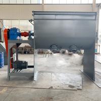 China Chemical Fertilizer Mixer Wall Putty Powder Horizontal Ribbon Mixer 2000L 15KW for sale