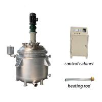 China 500L 1000L Stainless Steel Chemical Reactor Tank with Electric Heating and Anchor Agitator for sale