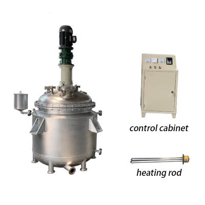 China 500L 1000L Stainless Steel Chemical Reactor Tank with Electric Heating and Anchor Agitator for sale