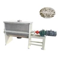 China 500L Stainless Steel Horizontal Ribbon Mixer for Detergent Powder Mixing 7.5kw for sale